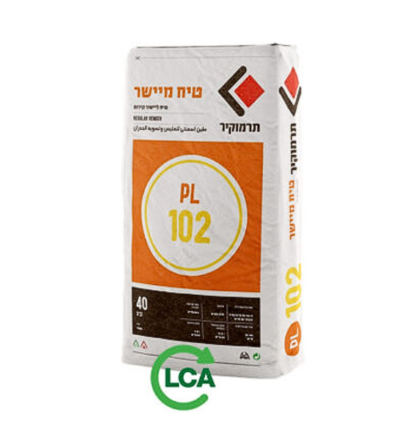 טיח מיישר PL 102- שק 25 ק"ג תרמוקיר - אביאלי - הבית שלך בעולם הבניה